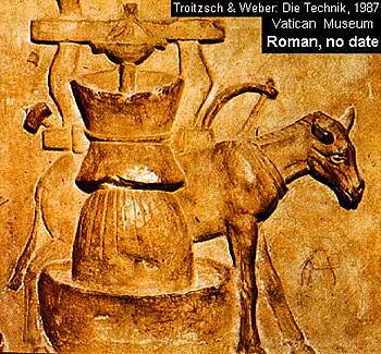 Hourglass shaped millstones