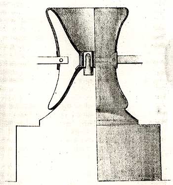 Hourglass shaped millstones